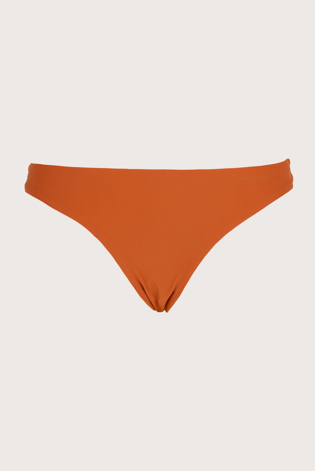 Fox Seamless Bikini Bottom in Orange – Bold & Stylish